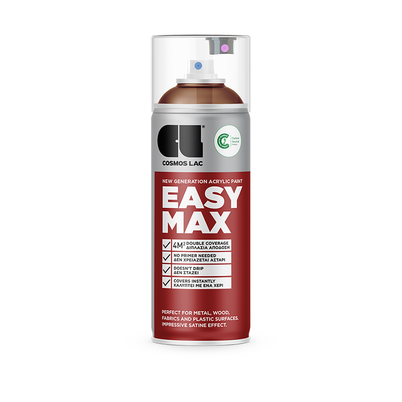 Easy Max Ral 8003 - 830 Clay Brown | COSMOS LAC | THE SPRAY EXPERTS