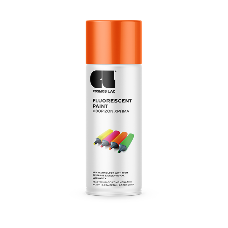 Fluorescent Paint 491 - Orange | COSMOS LAC | THE SPRAY EXPERTS