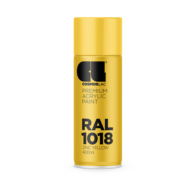 Ral 1018 - Zinc Yellow | COSMOS LAC | THE SPRAY EXPERTS