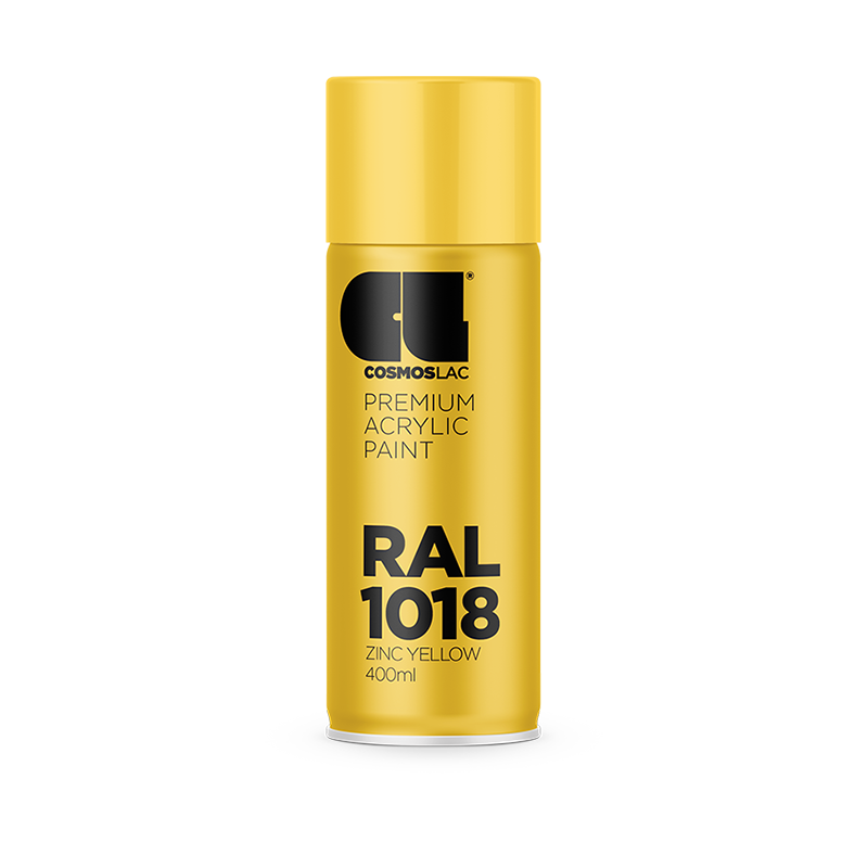 Ral 1018 - Zinc Yellow | COSMOS LAC | THE SPRAY EXPERTS